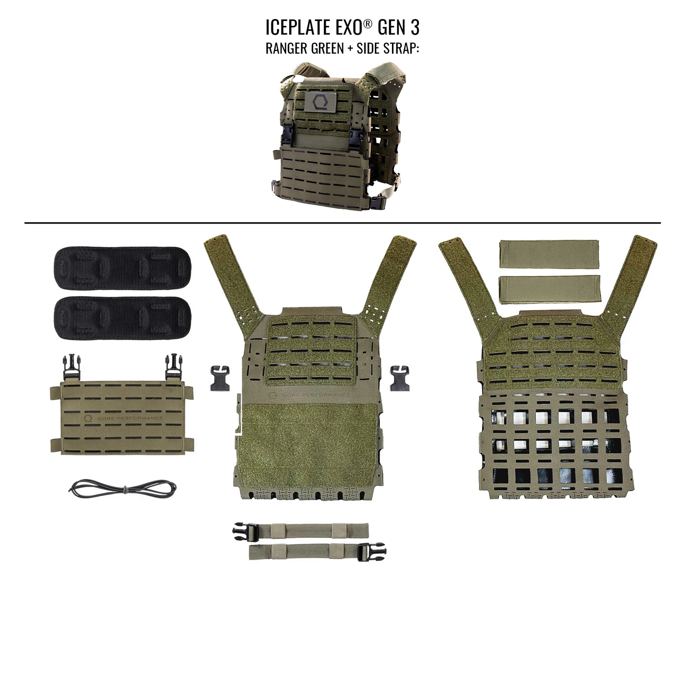 Minimalist Plate Carrier Setup: ICEPLATE EXO® Ultralight – Qore Performance