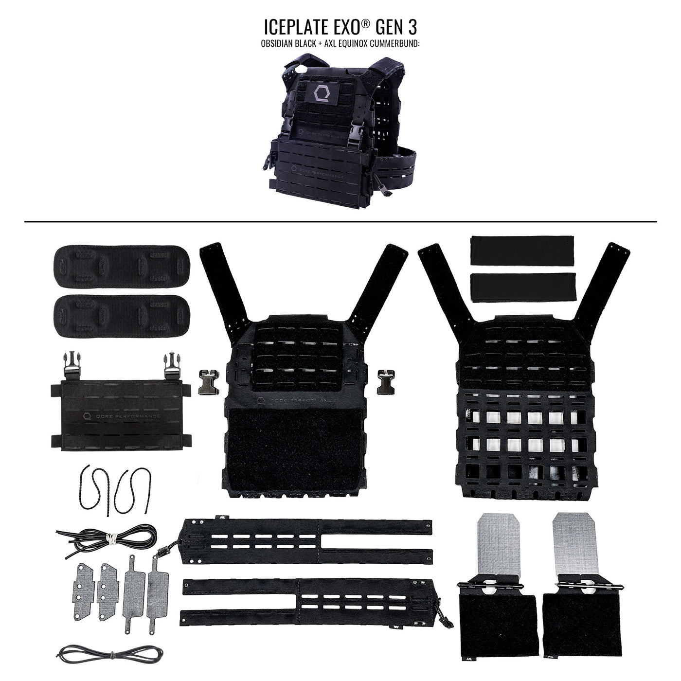 Minimalist Plate Carrier Setup: ICEPLATE EXO® Ultralight – Qore Performance