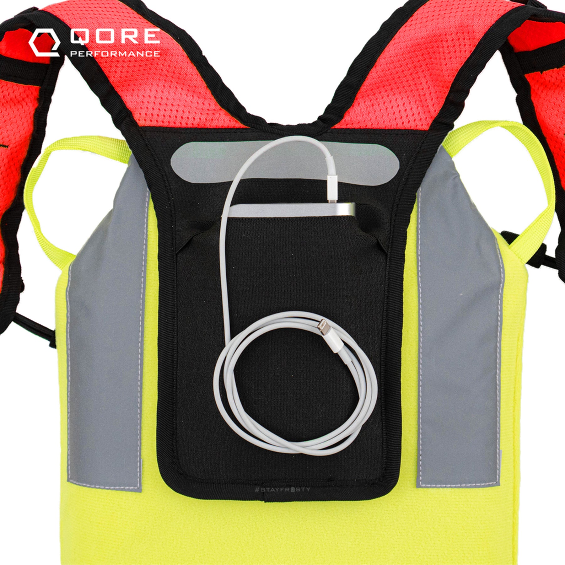 Hi Vis Hydration Pack | Heating & Cooling Backpack – Qore Performance